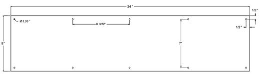 8 Inches Wide and 34 Inches Long Stainless Steel Kick Plate - Doorware.com