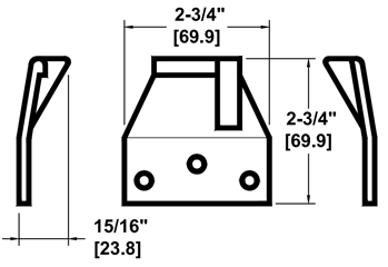 Double Door Strike for Rim Panic Device - Doorware.com